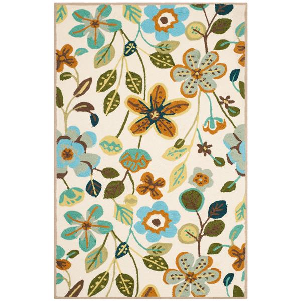 Safavieh Four Seasons Rug - 3.5-ft x 5.5-ft - Polyester - Multicolour ...