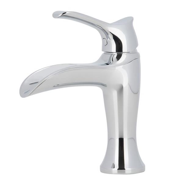 Ancona Eleganzia Series Single Lever Bathroom Faucet -Chrome - 7" AN ...