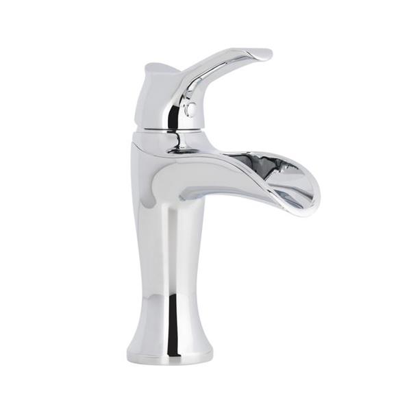 Ancona Eleganzia Series Single Lever Bathroom Faucet -Chrome - 7" AN ...