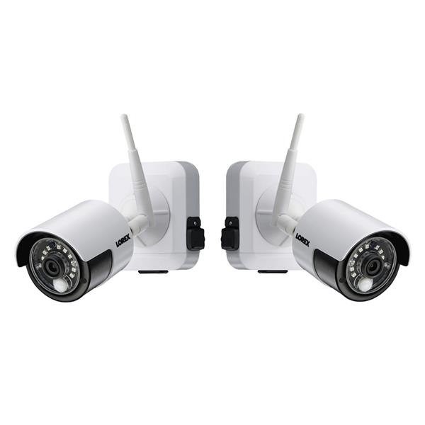 Lorex Add-On Rechargeable Wire-Free Security Camera - 2 PK HSLWB3822B ...