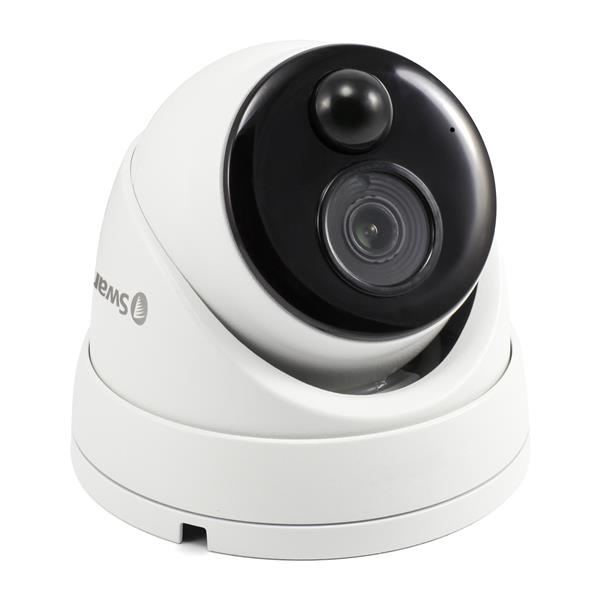 Swann 5MP IP True Detect Dome Security Camera - White HSSWNHD-866MSD | RONA