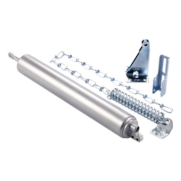 Ideal Security Heavy Door Closer with Chain and Bracket - Aluminum ...