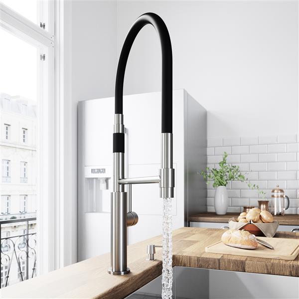 VIGO Norwood Magnetic Spray Kitchen Faucet - Stainless VG02026STK2 | RONA