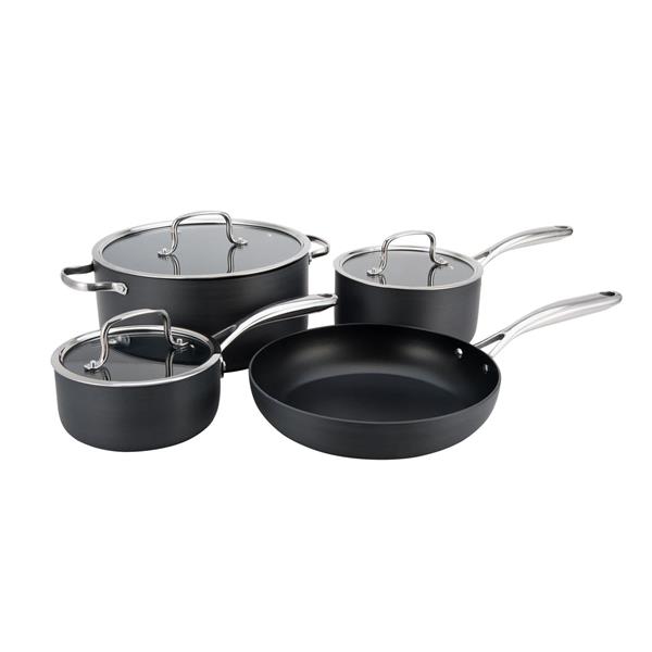 Hamilton Beach hard Adonized Cookware Set - 7 Piece HBA601 | RONA
