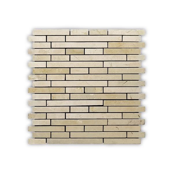 JL Tile Marble Mosaic Wall Tile - 5/Box - 12-in x 12-in | RONA