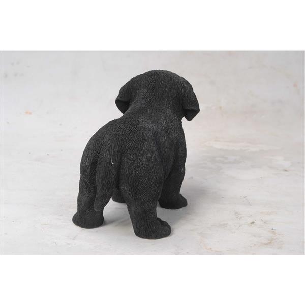Hi-Line Gift Ltd. Decorative Garden Statue - Labrador Puppy - Black - 6 ... Hi-Line Gift Ltd. Decorative Garden Statue - Labrador Puppy - Black - 6 ...