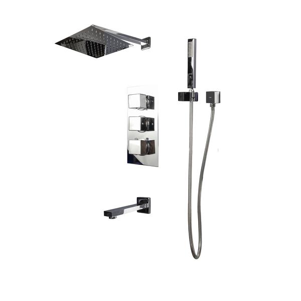 Sera Azalea Shower System - Polished Chrome | RONA