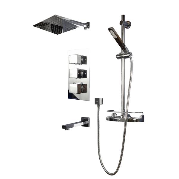 Sera Begonia Shower System - Polished Chrome | RONA