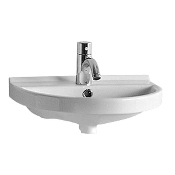 Whitehaus Collection U-Shaped Wall Mount Bathroom Sink - White LU004-C ...