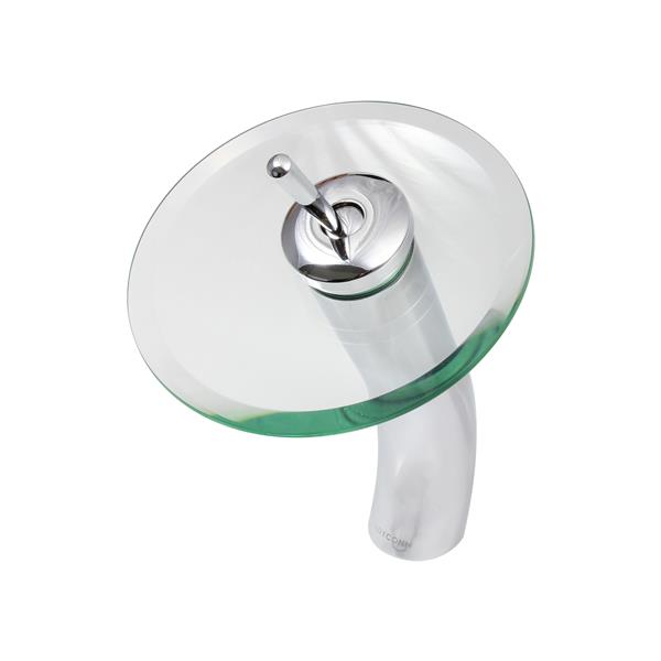 Dyconn Faucet Whitewater Waterfall Bathroom Faucet - 11.5-in - Chrome ...