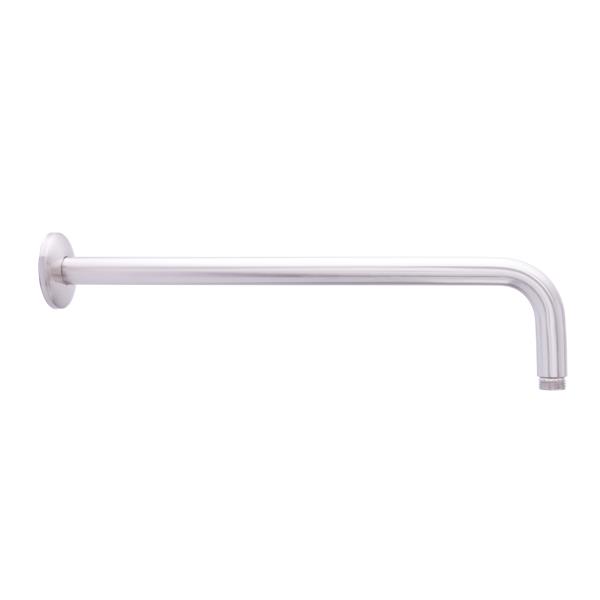 Dyconn Faucet Right Angled Shower Arm with Flange, 16-in, Brushed ...