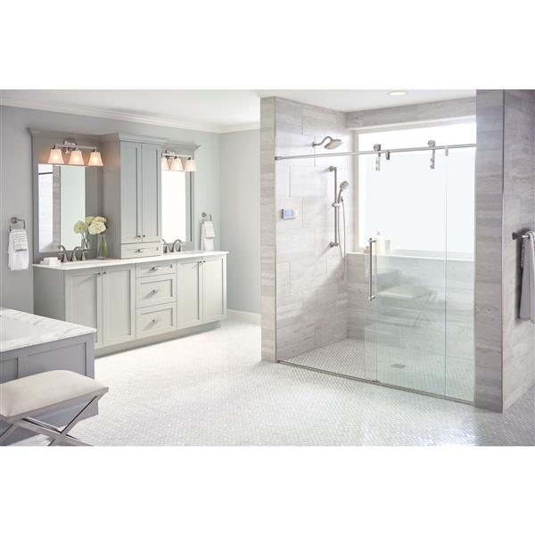 MOEN Eco-Performance Hand Shower - 4-Function Jet - 24-in Slide Bar ...