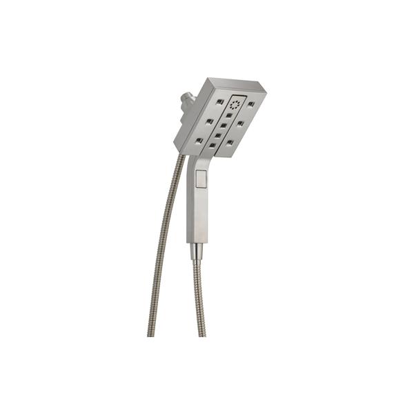 Delta H2Okinetic® In2ition® 4-Setting 2-in-1 Shower - Stainless Steel ...