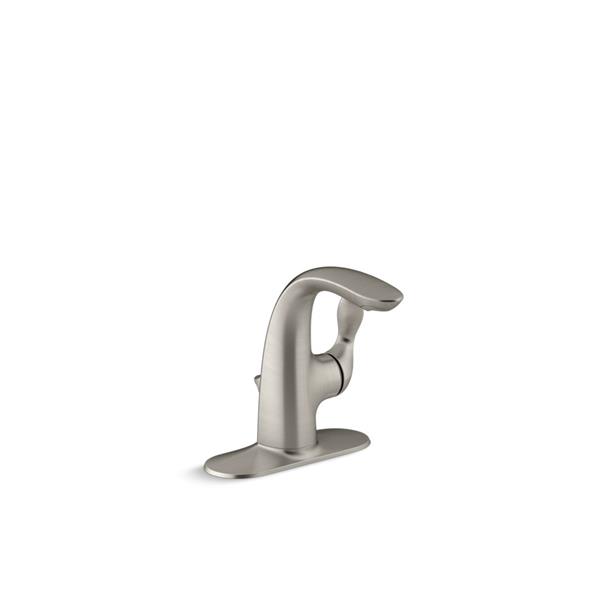KOHLER Refinia Bathroom Sink Faucet - 1-Handle - Brushed Nickel 5313-4 ...