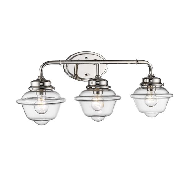 MILLENNIUM LIGHTING Millenium Lighting Neo-Industrial 3-Light Vanity ...