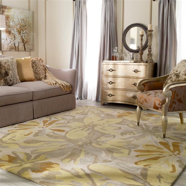 Surya Athena transitional area rug - 10-ft x 14-ft - Rectangular ...