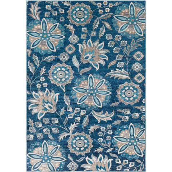 Surya Aura Silk transitional area rug - 7-ft 10-in x 10-ft 3-in ...