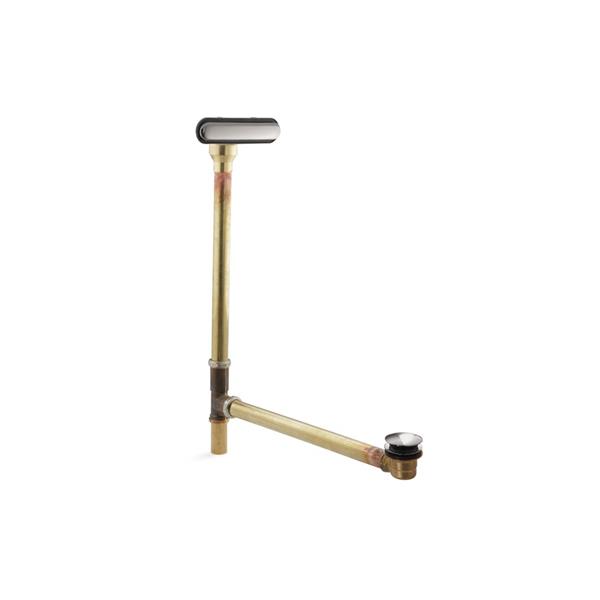 KOHLER Clearflo 1.5-inc Slotted Overflow Bath Drain - Titanium 7271-TT ...