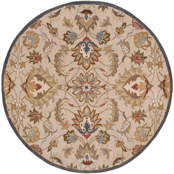 Surya Caesar Traditional Area Rug - 8-ft - Round - Tan CAE1118-8RD | RONA