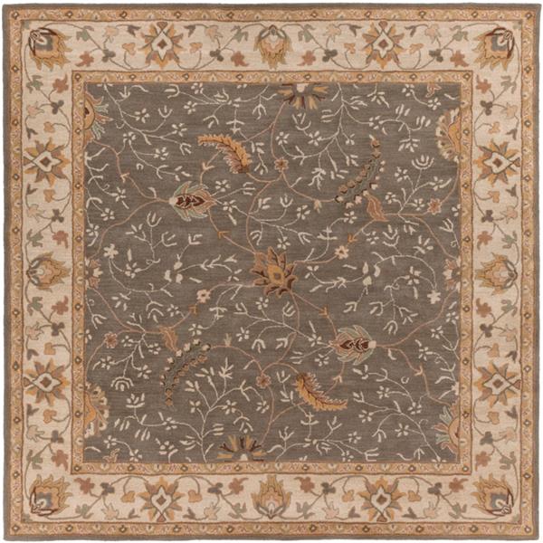 Surya Caesar Traditional Area Rug - 8-ft - Square - Brown CAE1093-8SQ ...