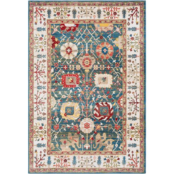 Surya Crafty Traditional Area Rug - 7-ft 10-in x 9-ft 10-in ...