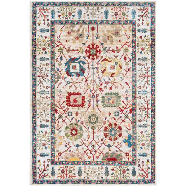 Surya Crafty Traditional Area Rug - 7-ft 10-in x 9-ft 10-in ...