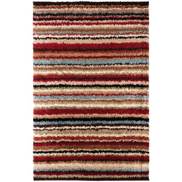 Surya Concepts Shag Area Rug - 5-ft 3-in x 7-ft 6-in - Rectangular ...