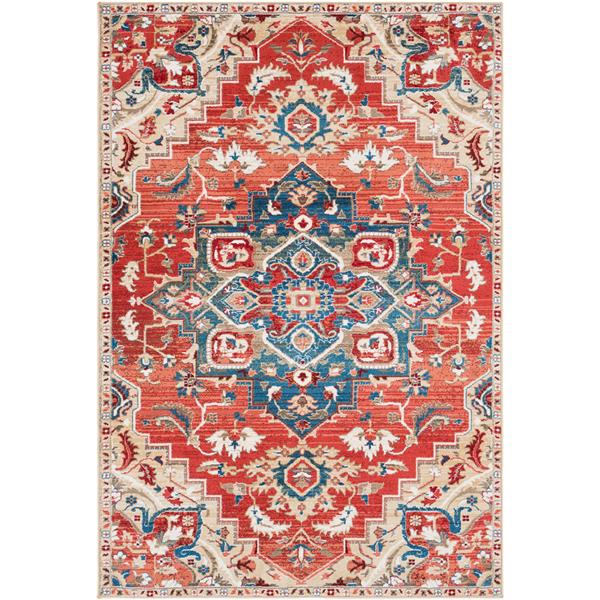 Surya Crafty Traditional Area Rug - 7-ft 10-in x 9-ft 10-in ...