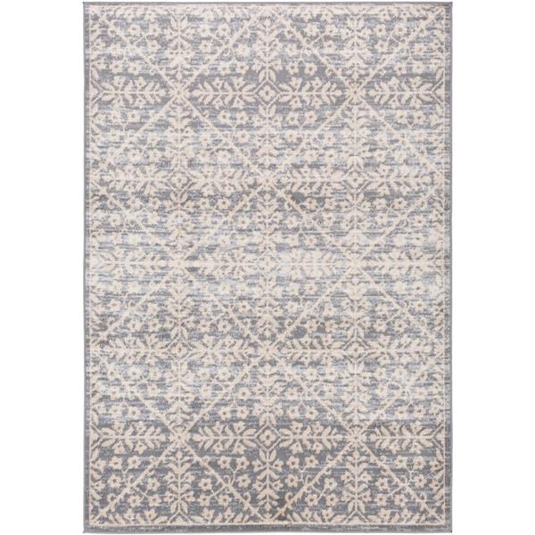 Surya City light Transitional Area Rug - 6-ft 7-in x 9-ft - Rectangular ...
