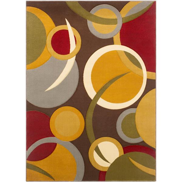 Surya Majestic Modern Area Rug - 7-ft 10-in x 10-ft 3-in - Rectangular ...