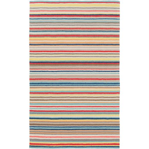 Surya Shiloh Transitional Area Rug - 8-ft x 10-ft - Rectangular - Multi ...