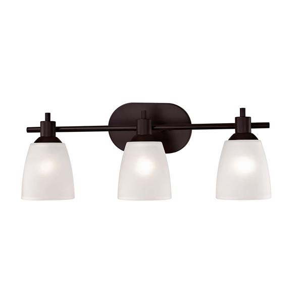 Thomas Lighting Jackson Bathroom Vanity Light - 3-Light - 24-in - Oil ...