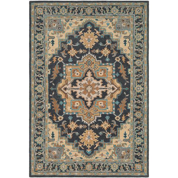 Surya Tabriz Traditional Area Rug - 8-ft x 10-ft - Rectangular ...