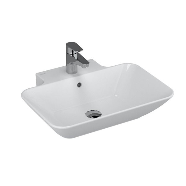 Cheviot Element Vessel Bathroom Sink - 23.63-in - White 1275-WH-1 | RONA