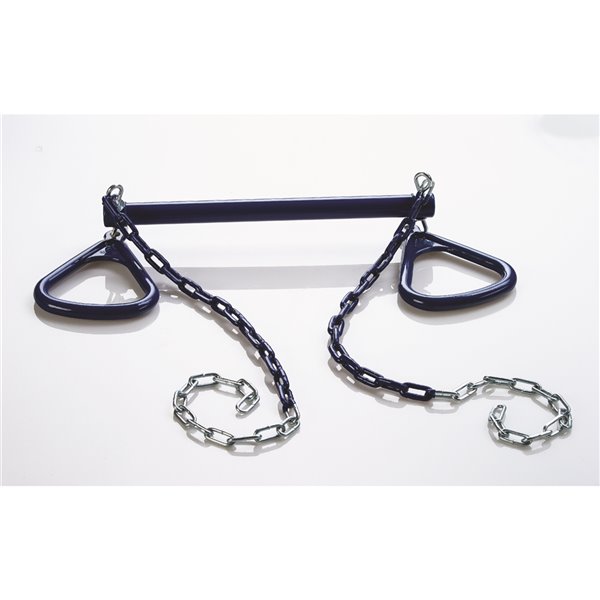 Creative Cedar Designs Triangle Trapeze Ring and Bar - Blue - 18-in | RONA