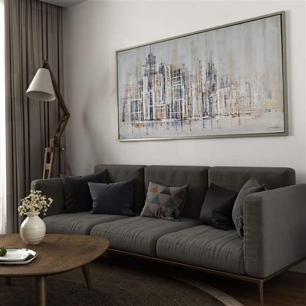 Gild Design House Citified Wall Art Decor - 40-in x 72-in 01-00942 | RONA