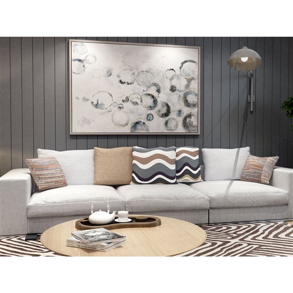 Gild Design House Effervescence Wall Art Decor - 42-in x 62-in 01-00993 ...