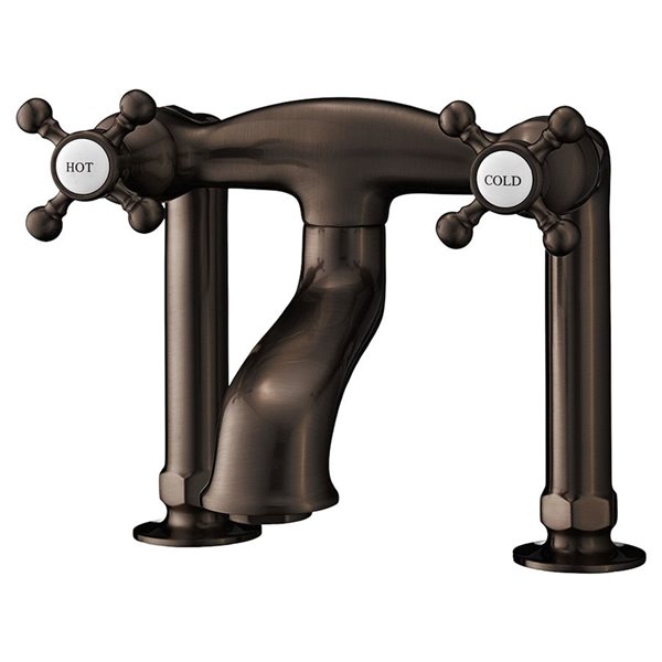 Cheviot 5142-AB - Deck-Mount Tub Filler - 6-in - Antique Bronze | RONA