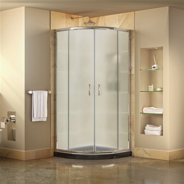 DreamLine Prime Shower Enclosure Kit - 38-in - Chrome | RONA