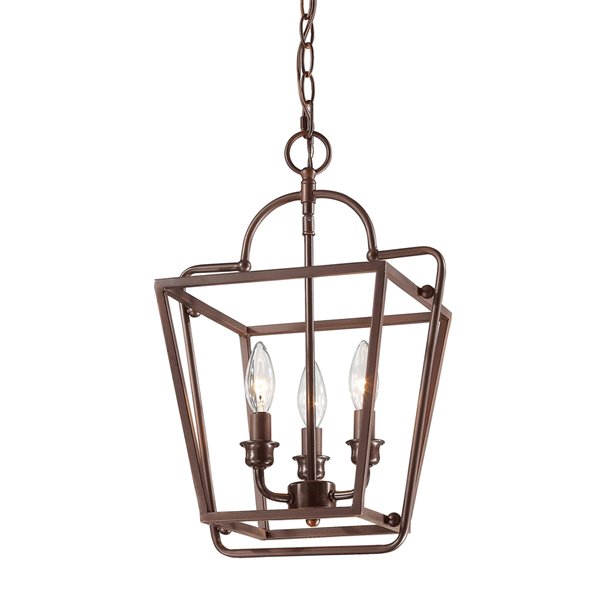 Millennium Lighting 3 Light Pendant - Rubbed Bronze 3236-RBZ | RONA