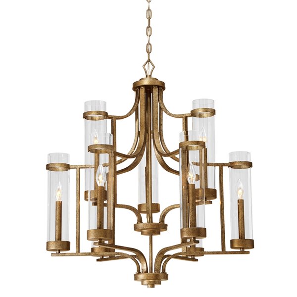 Millennium Lighting Milan Chandelier - Vintage Gold 1989-VG | RONA
