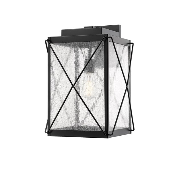 MILLENNIUM LIGHTING Decorative Steel Outdoor Lantern 2612-PBK | RONA