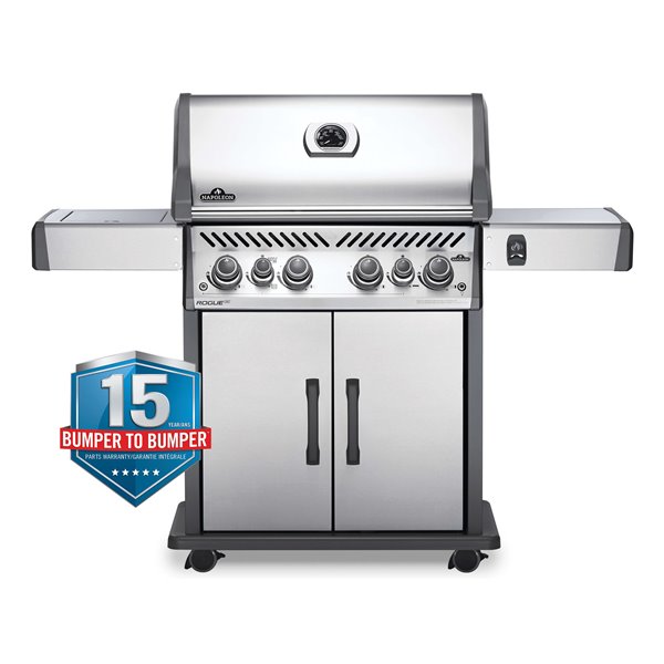 Barbecue au gaz naturel Rogue SE 525 de Napoleon, 76 500 BTU, acier ...