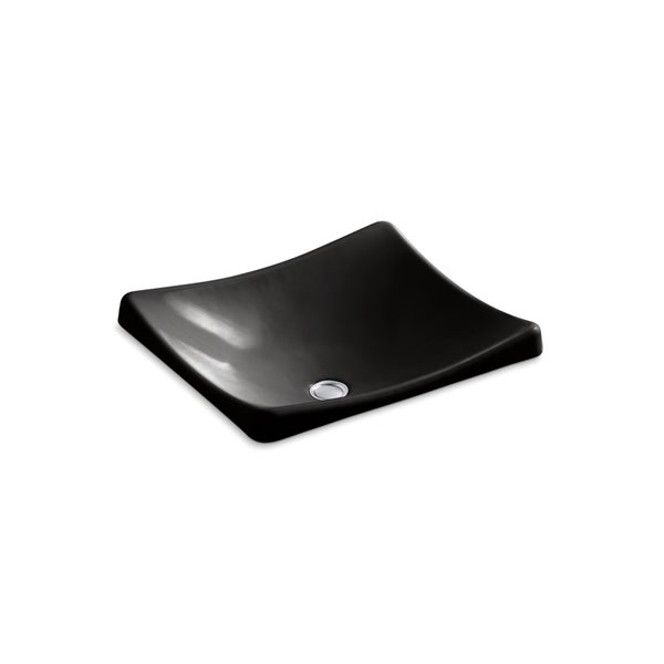 KOHLER DemiLav Wading Pool Bathroom Sink - Black 2833-7 | RONA