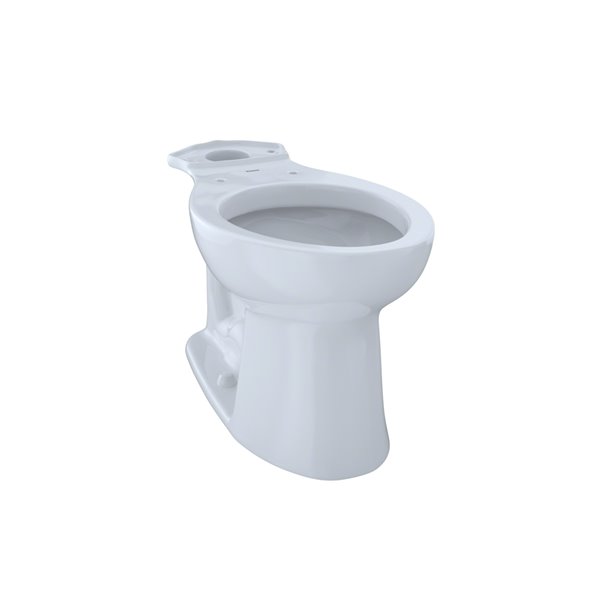 Cuvette de toilette allongée universelle Entrada de TOTO, coton blanc ...