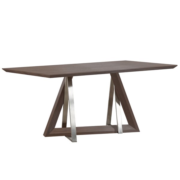 Table à manger !nspire contemporaire, fini noyer, 71 po 201-219WAL | RONA