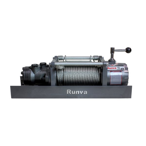 DK2 Runva Hydraulic Towing Winch 10,000-lb with Steel Cable 10HX | RONA