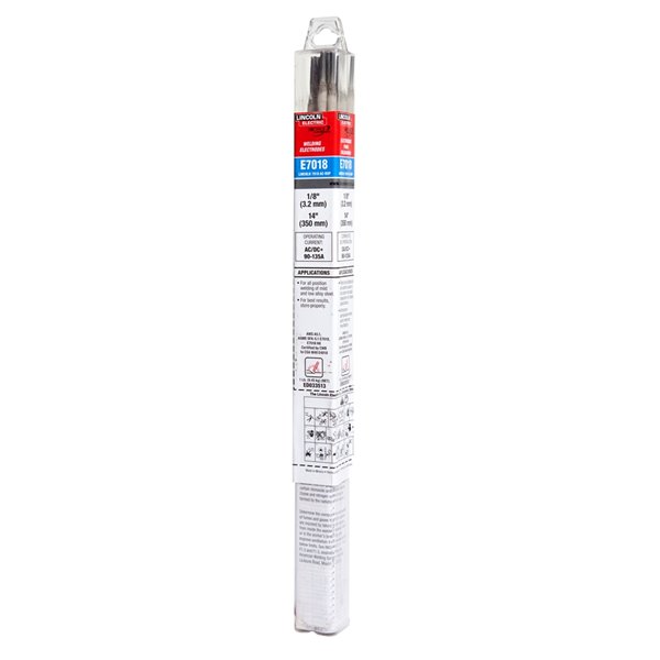 Lincoln Electric 7018AC Welding Stick- Tube - 1/8-in - 1 lb ED033513 | RONA
