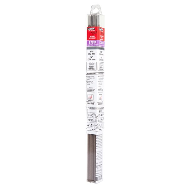 Lincoln Electric E7014 Welding Stick - Tube - 1/8-in - 1 lb ED033505 | RONA