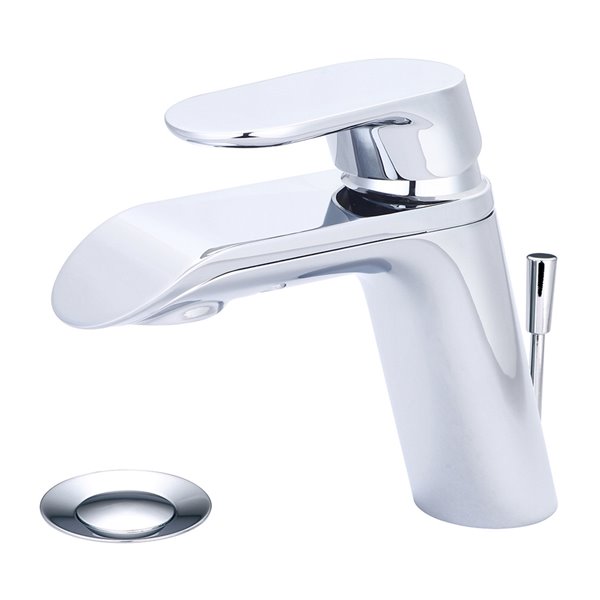 Olympia Faucets i1 Single-Lever Handle Bathroom Faucet - Brushed Nickel ...